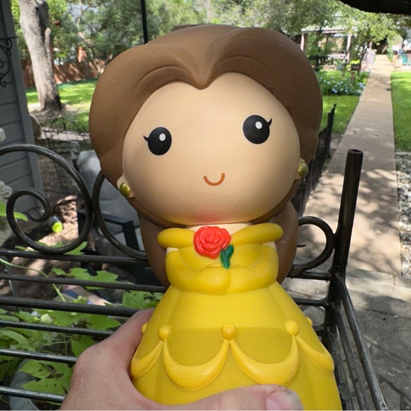 Disney | Toys | Disney Princess Core Belle Coin Piggy Bank Figural Pvc ...